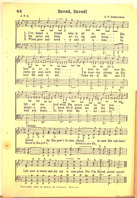Look and Live Songs:a splendid collection of standard hymns and gospel ...