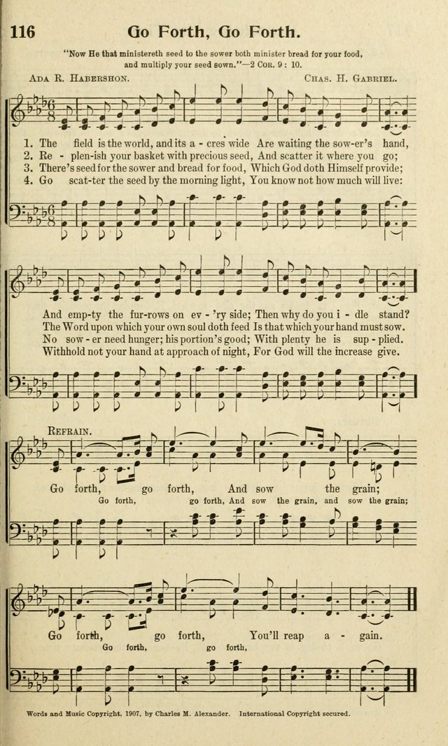 Go Forth, Go Forth | Hymnary.org