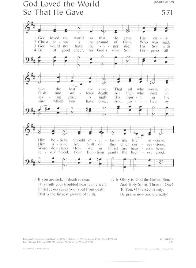 Lutheran Service Book page 529 | Hymnary.org