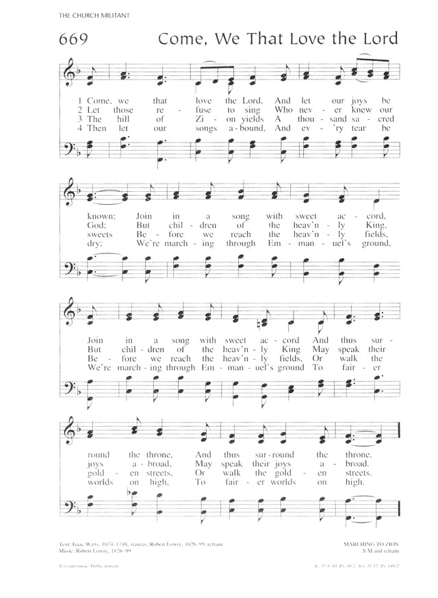 Lutheran Service Book 670. Ye watchers and ye holy ones | Hymnary.org