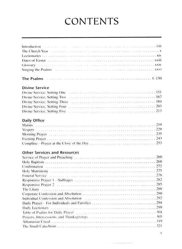 Lutheran Service Book page iii | Hymnary.org