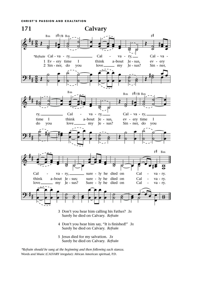 Surely He Died on Calvary | Hymnary.org