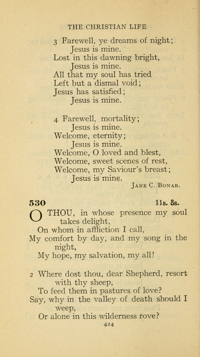 The Methodist Hymnal (Text only edition) page 424 | Hymnary.org