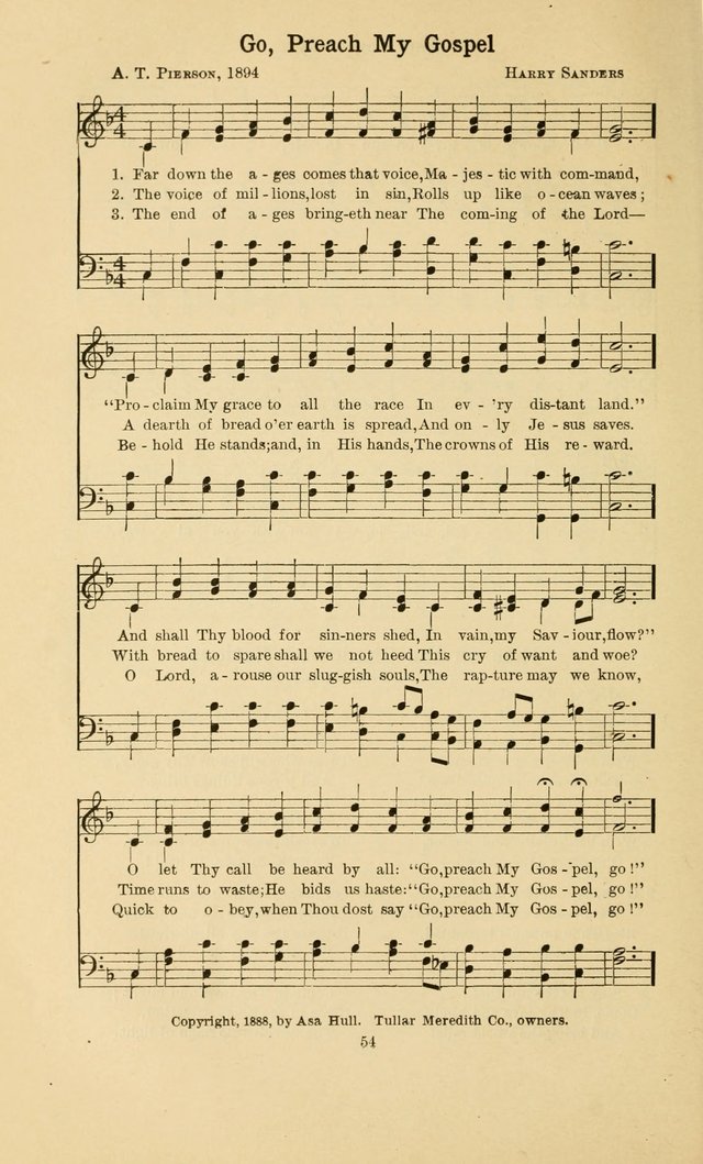 Go, Preach My Gospel | Hymnary.org