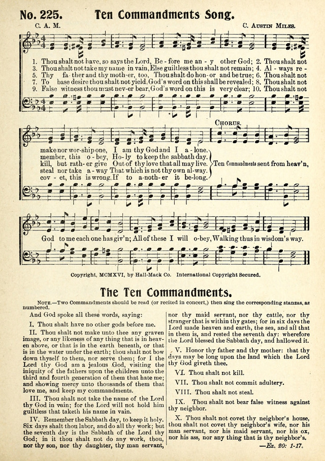 Ten Commandments Song | Hymnary.org
