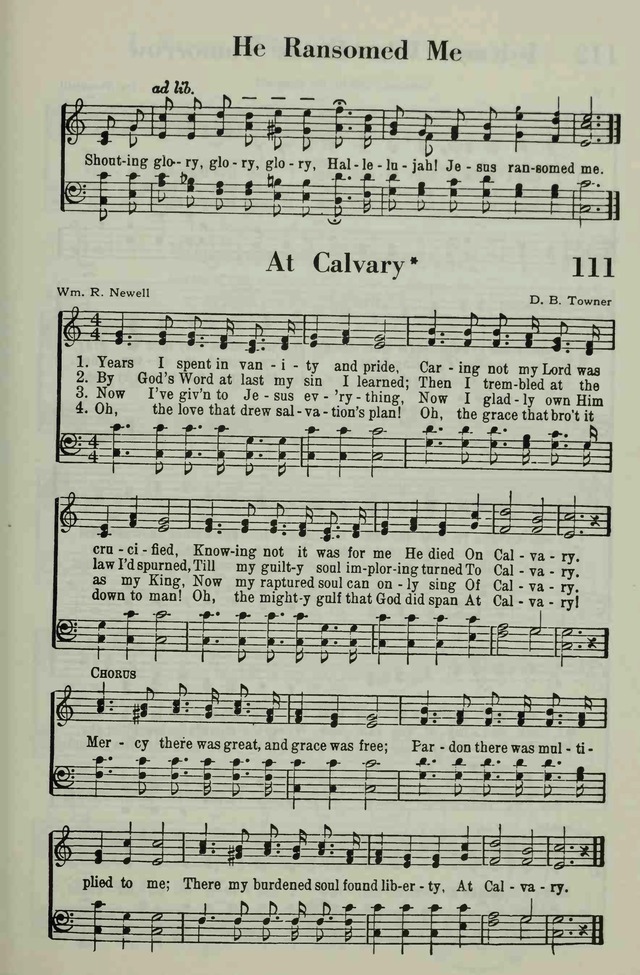Melodies of Praise page 113 | Hymnary.org
