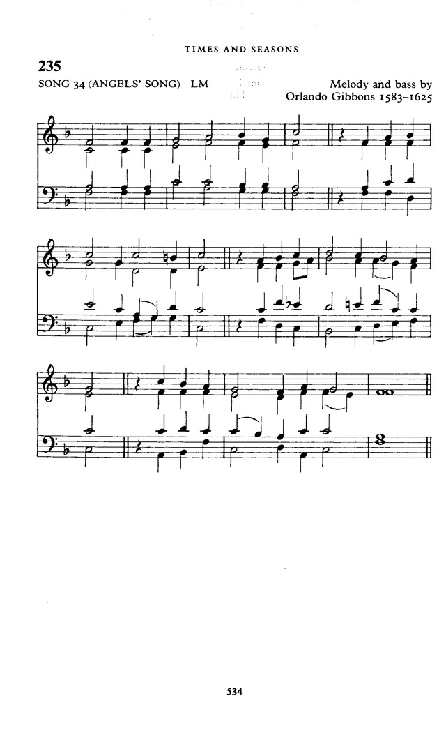 The New English Hymnal page 535 | Hymnary.org