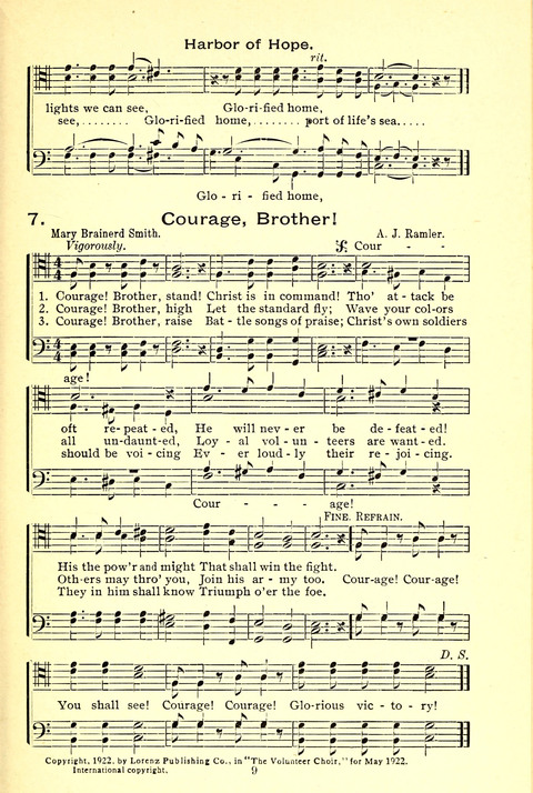 Courage, Brother! | Hymnary.org