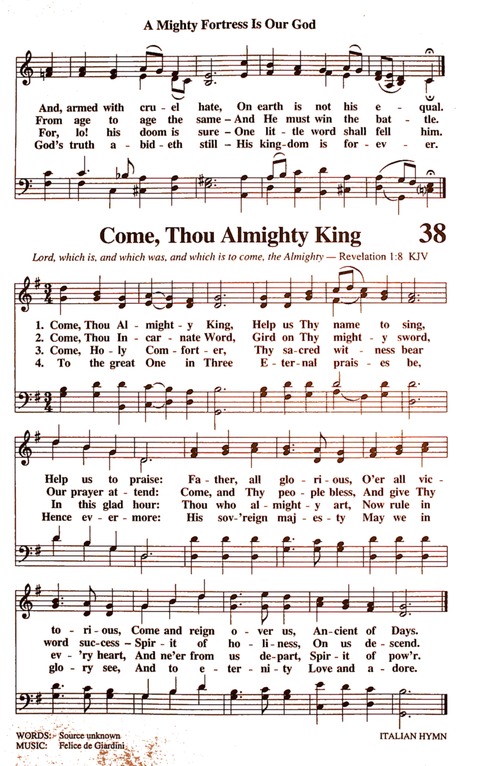 The New National Baptist Hymnal (21st Century Edition) page 41 | Hymnary.org