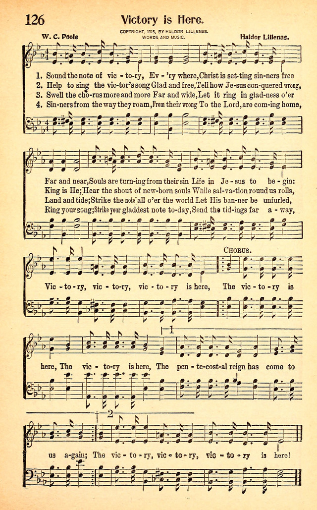 Victory Is Here | Hymnary.org