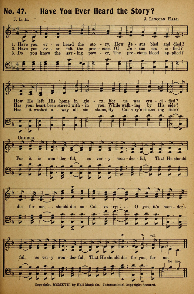 Have You Ever Heard the Story? | Hymnary.org Have You Ever Heard the Story? | Hymnary.org