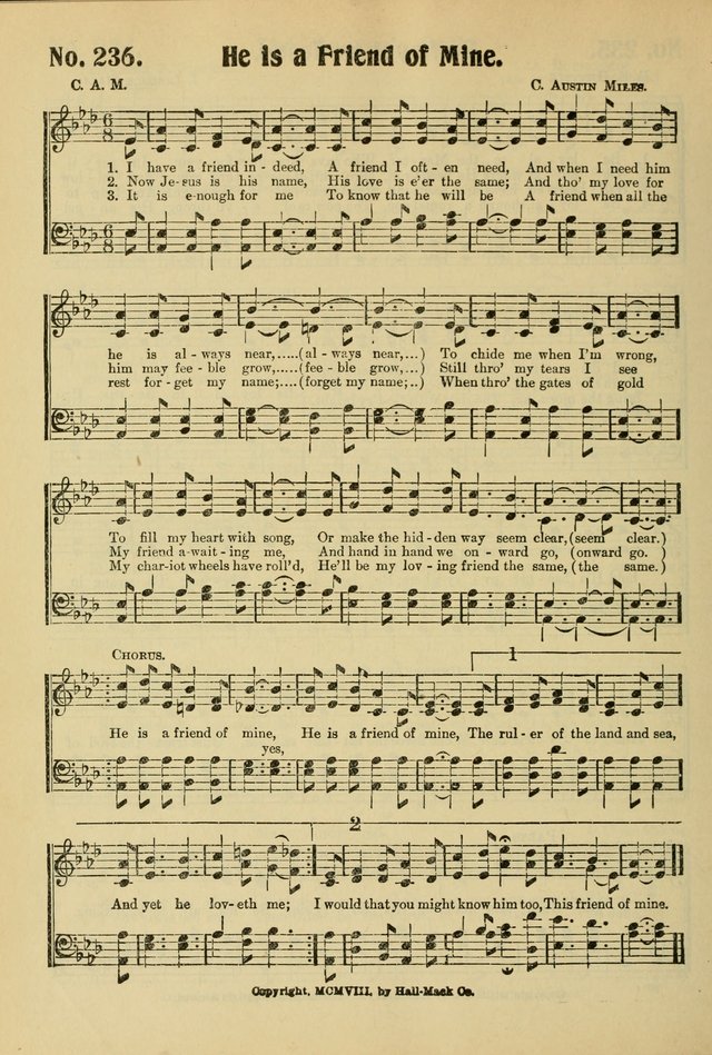 He is a friend of mine | Hymnary.org