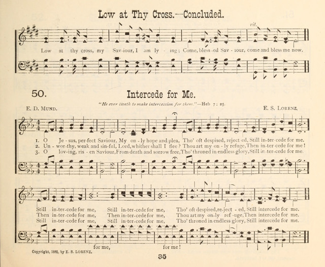 Intercede for me | Hymnary.org