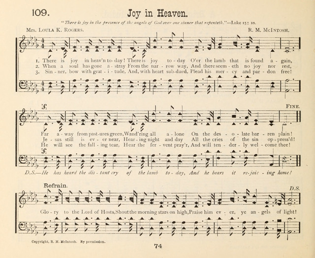 There is joy in heaven today | Hymnary.org
