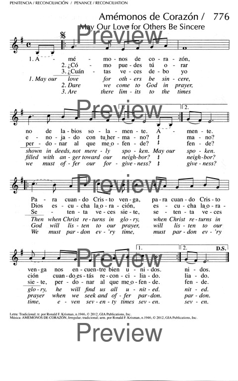 AMÉMONOS DE CORAZÓN | Hymnary.org