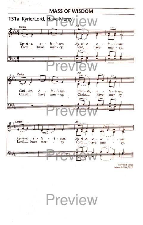 [Lord, have mercy] (Mass of Wisdom) | Hymnary.org