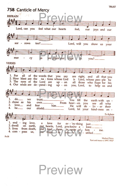 Canticle of Mercy | Hymnary.org