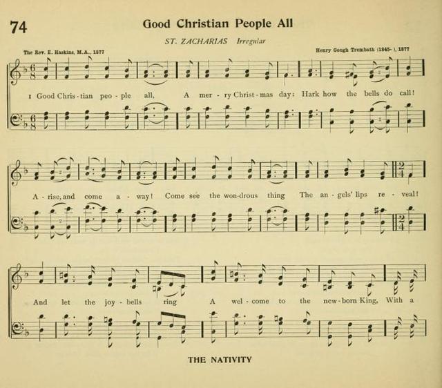 Good Christian people all | Hymnary.org