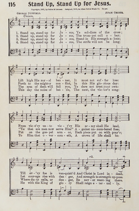 Premier Hymns: Selections for the Church, the Sunday School, young ...