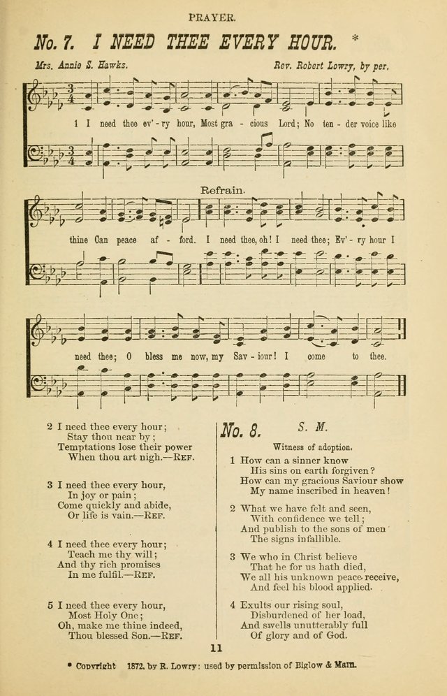 Prayer and Praise: or Hymns and Tunes for Prayer Meetings, Praise ...