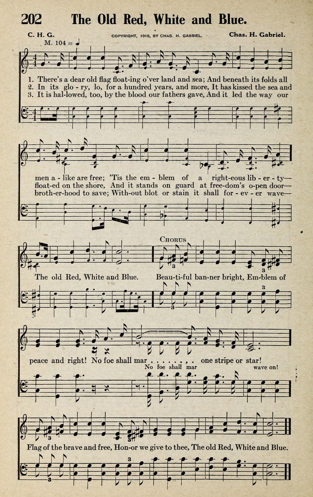 The Old Red, White and Blue | Hymnary.org