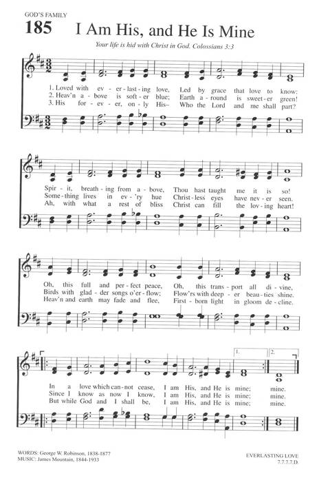I Am His, and He Is Mine | Hymnary.org