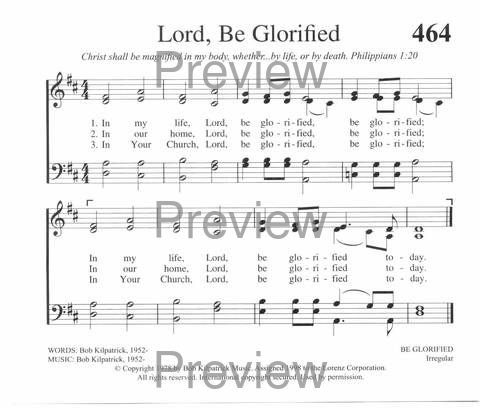 Rejoice Hymns 464. In my life, Lord, be glorified | Hymnary.org