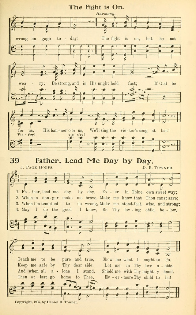 [Father, lead me day by day] (Towner) | Hymnary.org