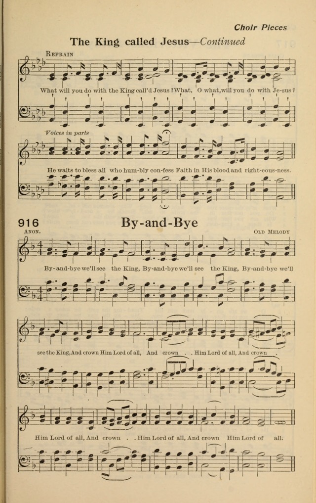 Redemption Songs: a choice collection of 1000 hymns and choruses for ...