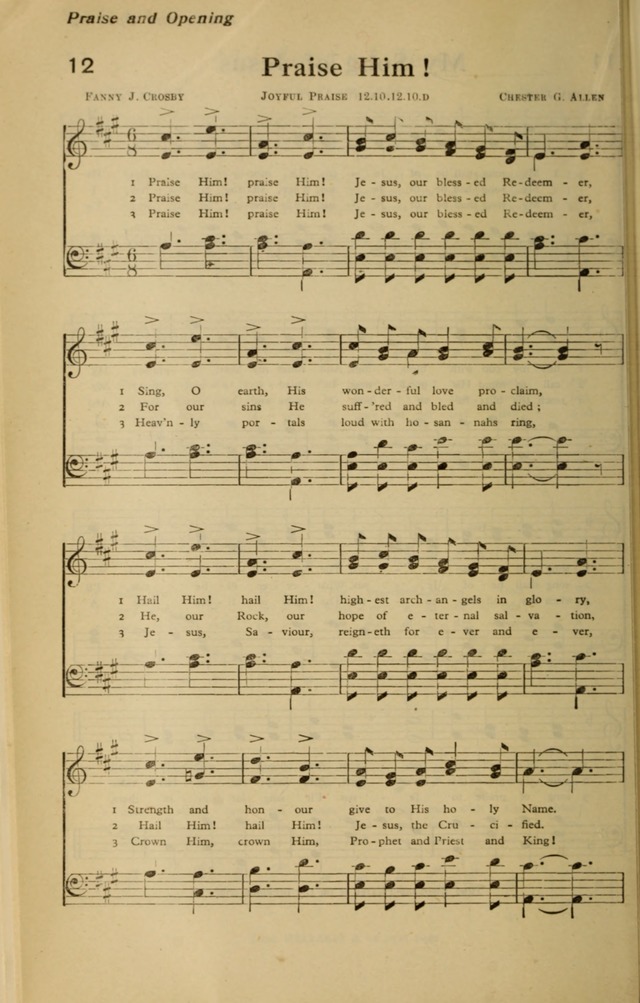 Redemption Songs: a choice collection of 1000 hymns and choruses for ...