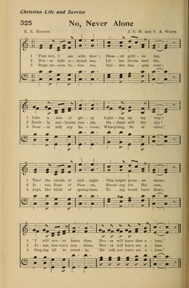 Never alone | Hymnary.org