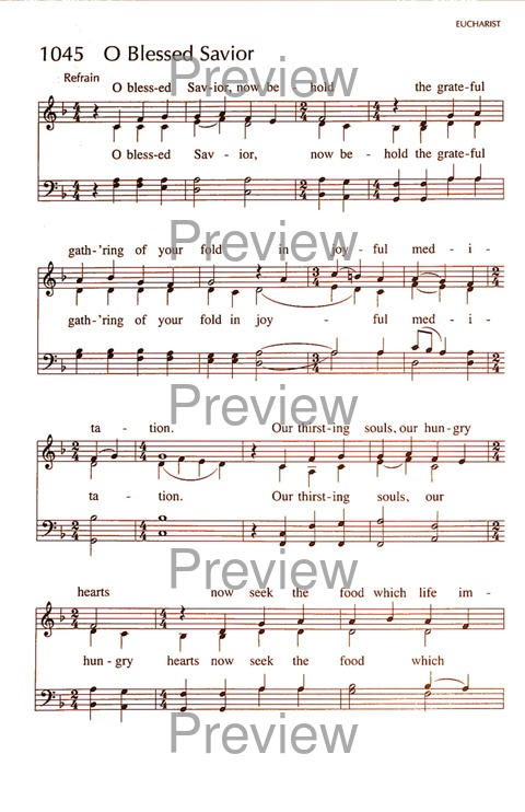 O Blessed Savior | Hymnary.org
