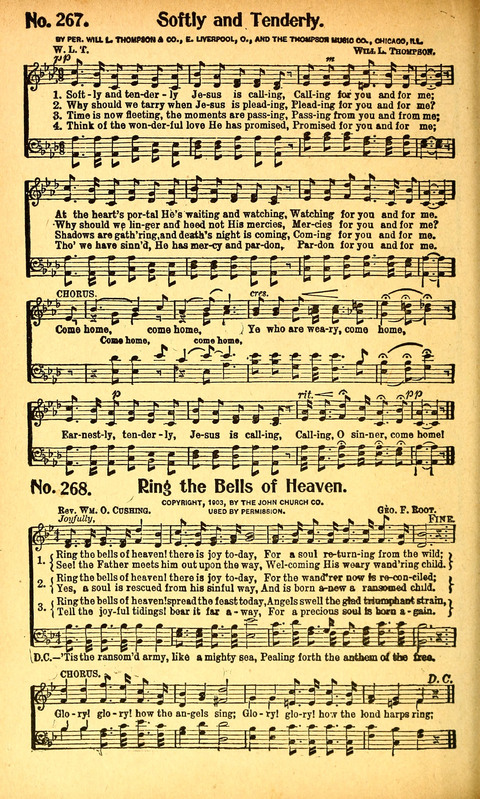 Rose of Sharon Hymns 268. Ring the bells of heaven! there is joy today | Hymnary.org