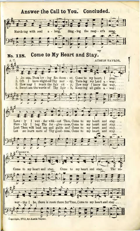 Song Crown: A new compilation of Sweet Gospel Songs 120. Just as I am ...