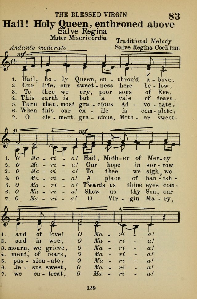Hail, Holy Queen Enthroned Above - Hymnary.org