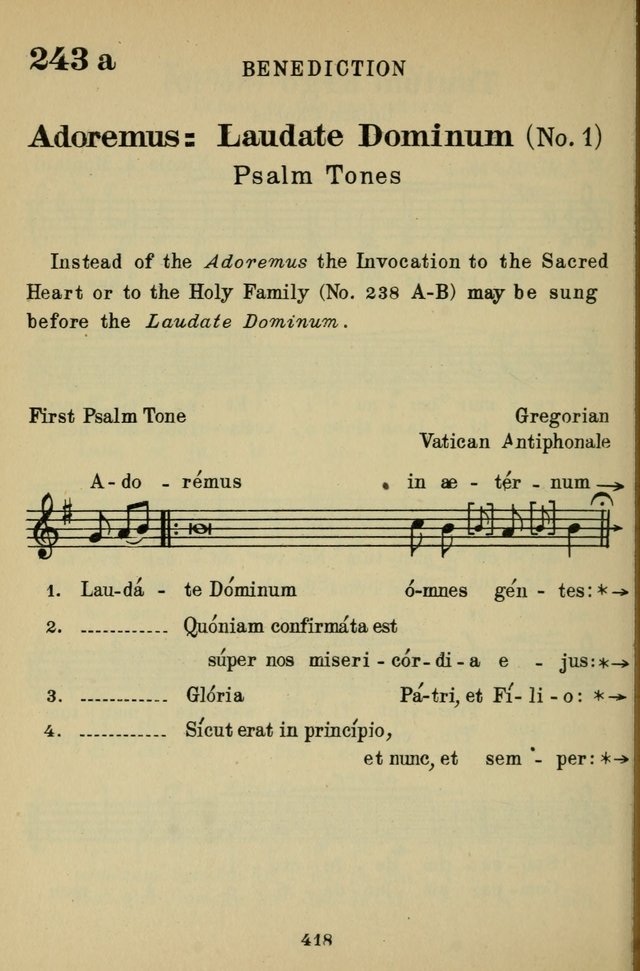 Laudate Dominum omnes gentes | Hymnary.org