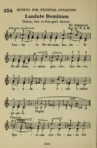 Laudate Dominum, laudate Dominum | Hymnary.org