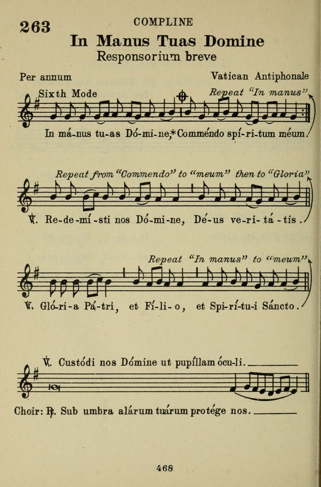 In manus tuas Domine | Hymnary.org