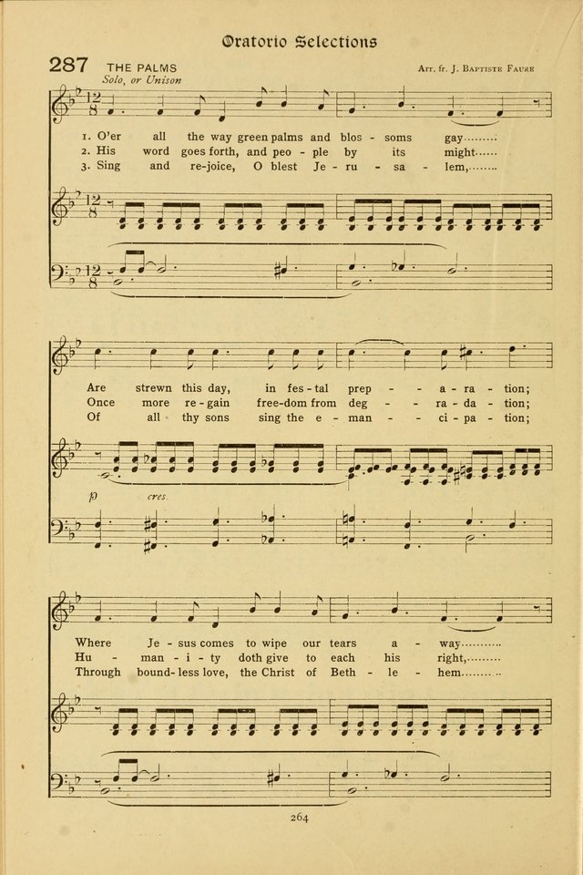 The School Hymnal: a book of worship for young people page 264 ...