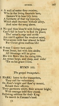 Hark! listen to the trumpeters | Hymnary.org