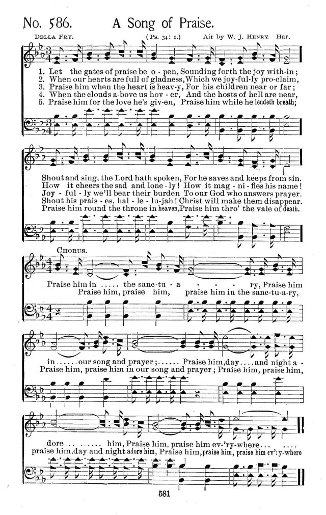 A Song of Praise | Hymnary.org