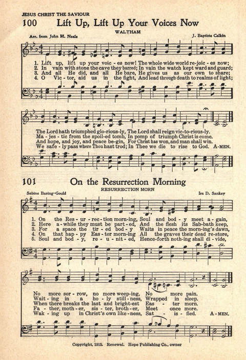 Resurrection Morn | Hymnary.org