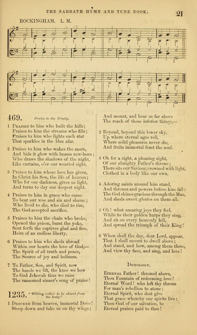The Sabbath Hymn and Tune Book: for the service of song in the house of ...