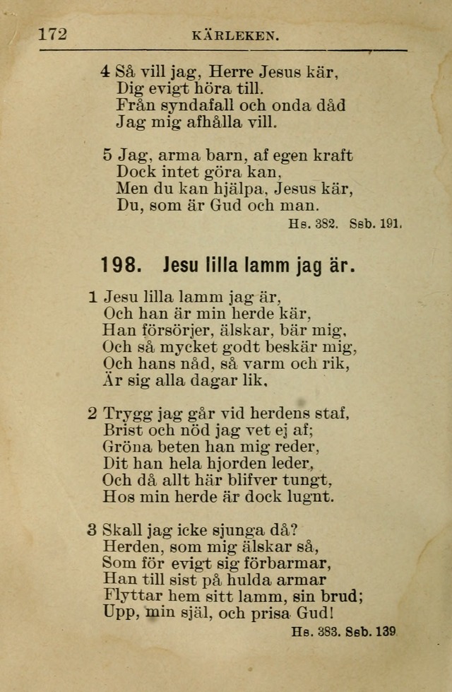 Jesu, lilla lam jag 'r | Hymnary.org