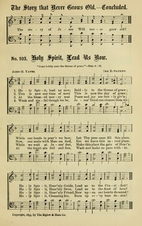 Holy Spirit, Lead Us Now | Hymnary.org