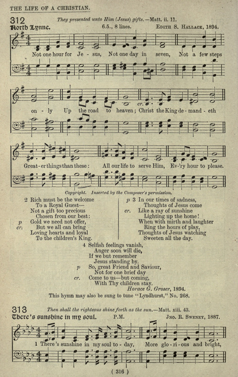 NORTH LYNNE | Hymnary.org