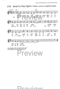 Send Us Your Spirit (Señor, envía tu Espíritu Santo) | Hymnary.org