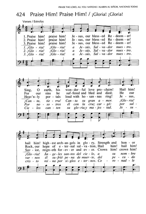 Praise Him! Praise Him! | Hymnary.org