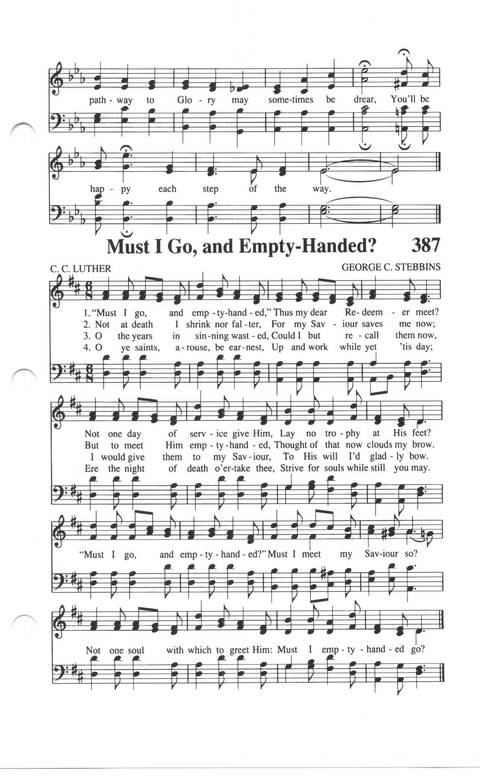 Must I Go, and Empty-Handed? | Hymnary.org