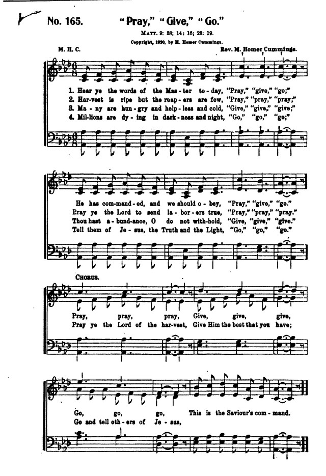 Pray, give, go | Hymnary.org